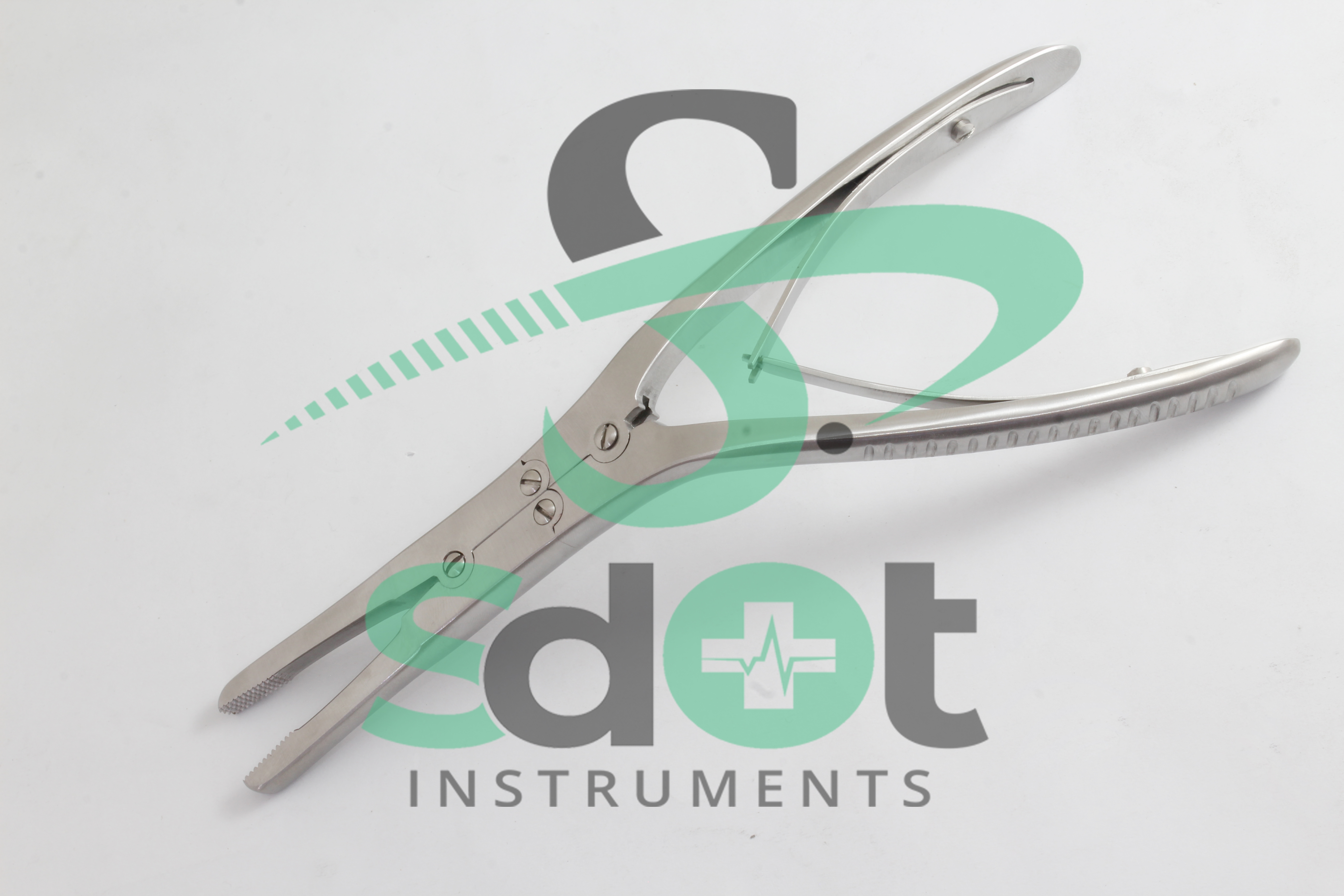 Morselizer Rubin Septal Forceps Angled 20 cm Plastic Surgery ...