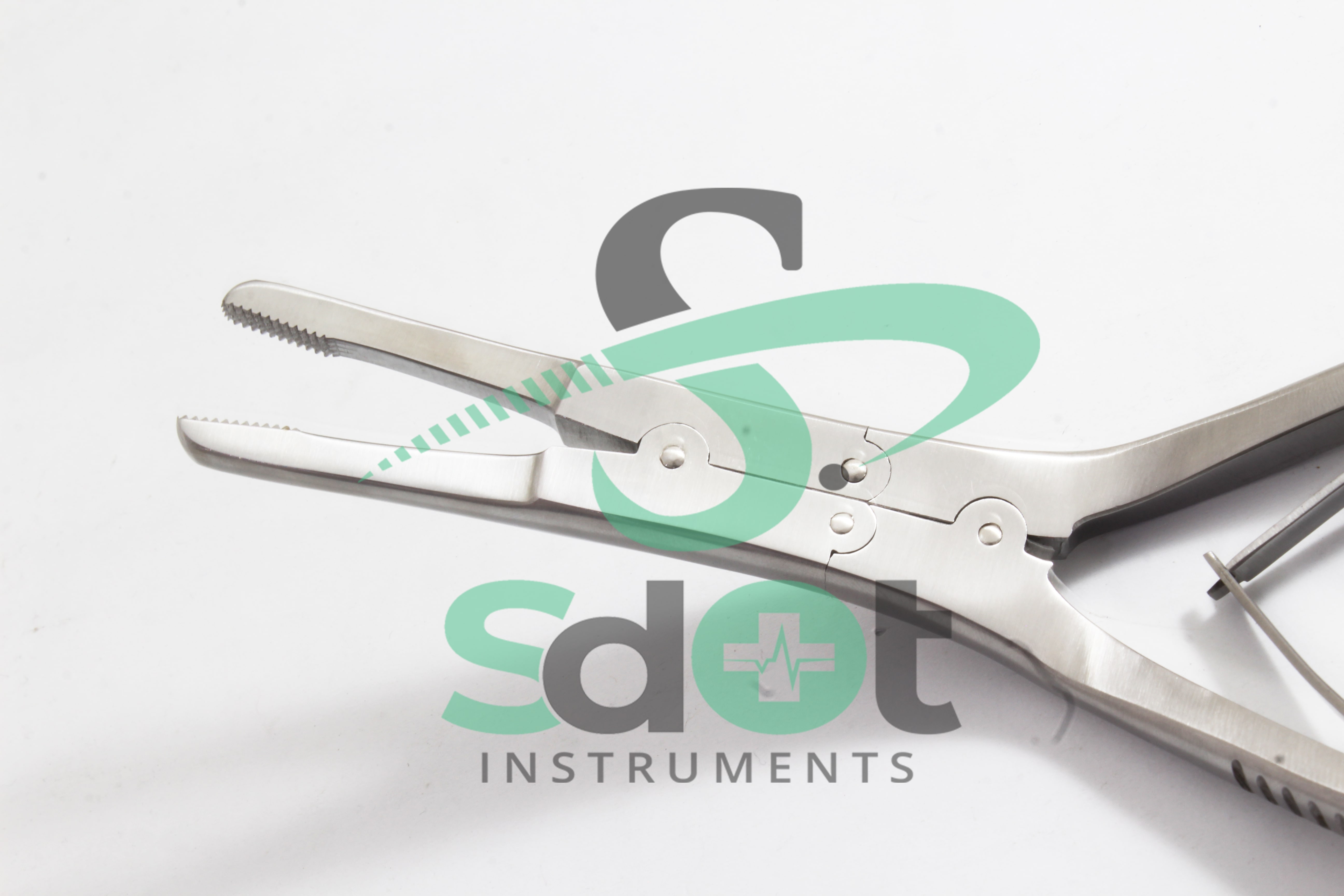 Morselizer Rubin Septal Forceps Angled 20 cm Plastic Surgery ...