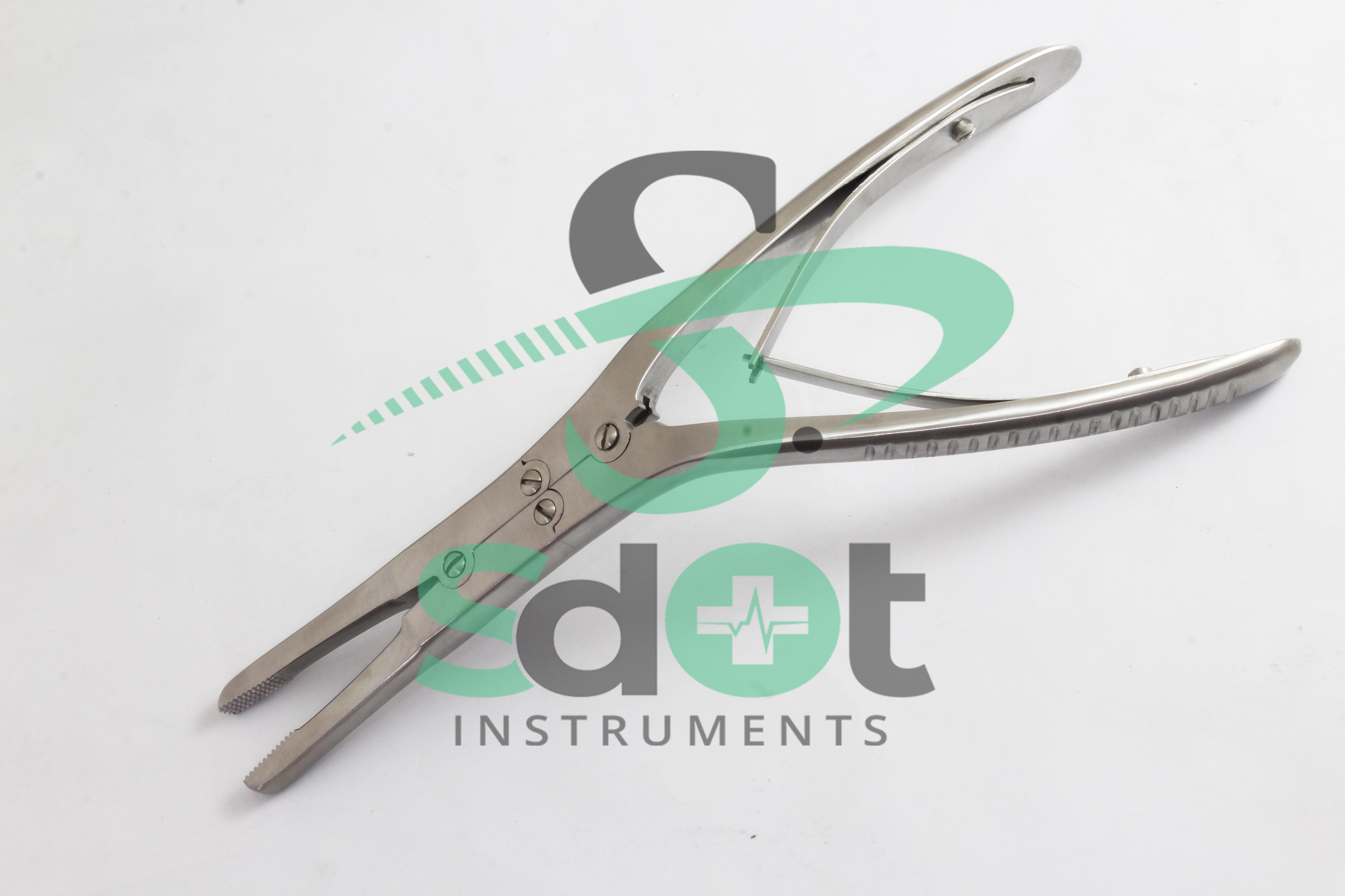 Morselizer Rubin Septal Forceps Angled 20 cm Plastic Surgery ...